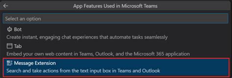 Build Api Based Message Extension Teams Microsoft Learn