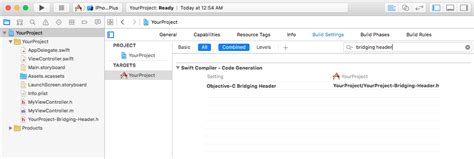 Ios Bridging Swift And Objective C Stack Overflow