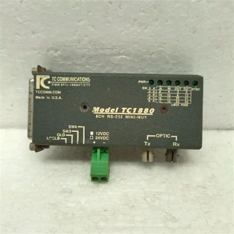 Tc Communications Fiber Optic Connectivity Tc1880 At ₹ 5000 Piece In Bhavnagar