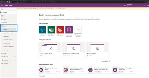 การสร้างเอนทิตี common data service luckytemplates