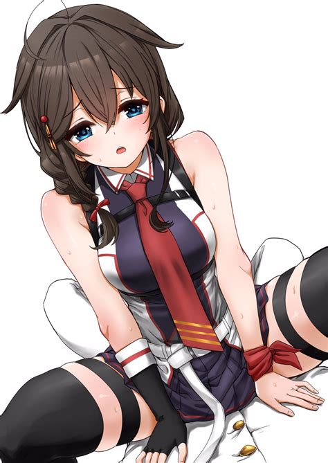 Admiral Shigure And Shigure Kai San Kantai Collection Drawn By