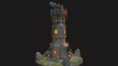 Tower Defense Constructor 3d Model By Goragent