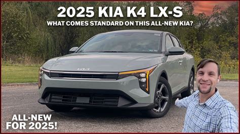 What Comes Standard On The 2025 Kia K4 Lx S Overview And Test Drive
