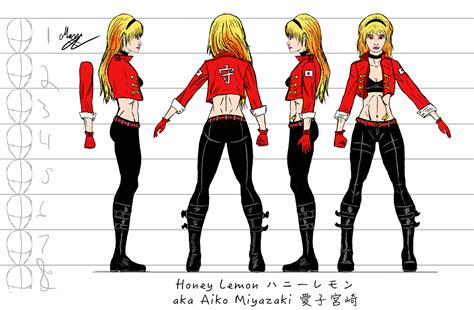 Honey Lemon Model Sheets On Behance