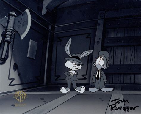 Tiny Toon Adventures Original Production Cel Signed By Tom Ruegger