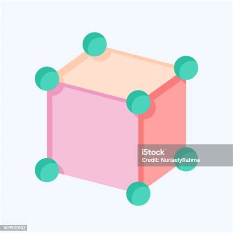 아이콘 프레임워크 3d 시각화 기호와 관련이 있습니다 플랫 스타일 심플한 디자인 편집 가능 간단한 그림 3차원 형태에 대한 스톡 벡터 아트 및 기타 이미지 Istock