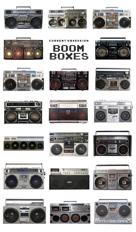 Current Obsession Boomboxes Cool Material Artofit