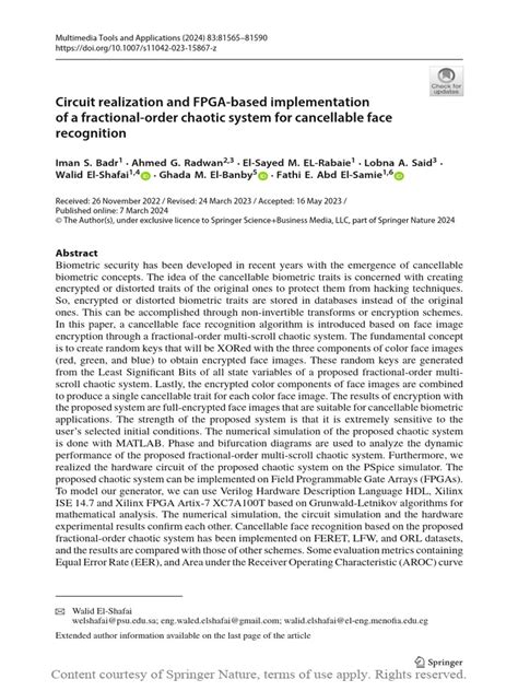circuit realization and fpga based implementation pdf field