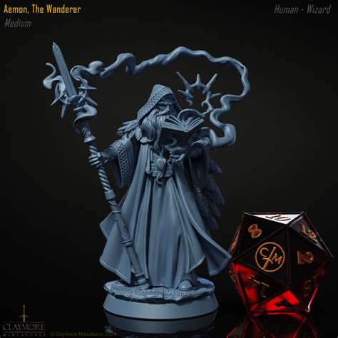 3d Printable Eemon The Wanderer By Claymore Miniatures