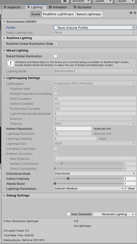 Realtime GI Bakes In But Doesn T Render Unity Engine Unity Discussions