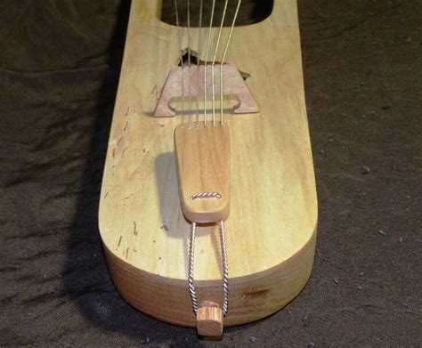 6 String Wolf Lyre Red Oak And Spalted Maple Etsy