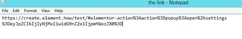 how to open an elementor popup from a link url or menu item jamal media