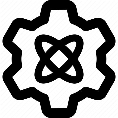 Atom Setting Science Configuration Icon Download On Iconfinder
