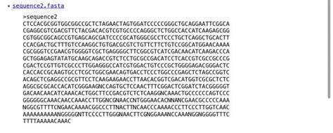 Solved Sequence1 Fasta Sequence 1