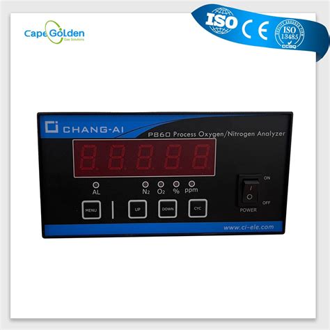 P860 Series N2 O2 Analyzer Oxygen And Nitrogen Gas Purity Analyzer Tester Oxygen Analyzer And