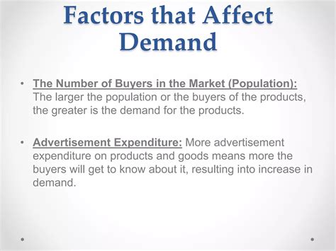 Factors Affecting Demand And Supply By Jaya Singh Pptx