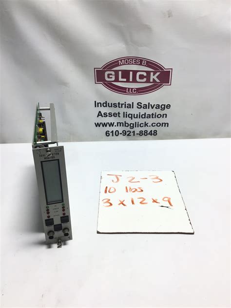 Bently Nevada 3300 16 03 01 00 00 00 00 Dual Vibration Xy Gap Monitor Moses B Glick