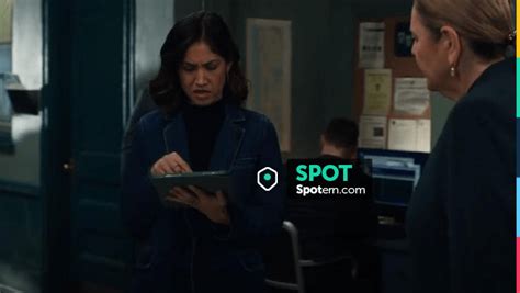 Sam Edelman Womens Margot One Button Blazer Worn By Detective Violet Yee Connie Saltzman As