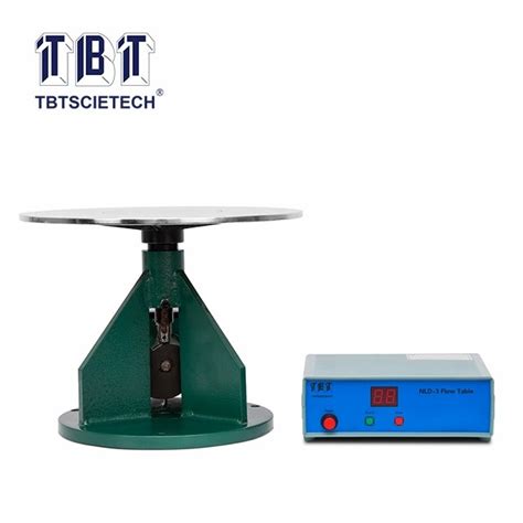 Motorized Hand Operated Cement Mortar Flow Table Manufacturer