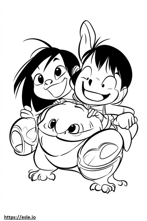 Lilo And Stitch Cute Disney Free Printable