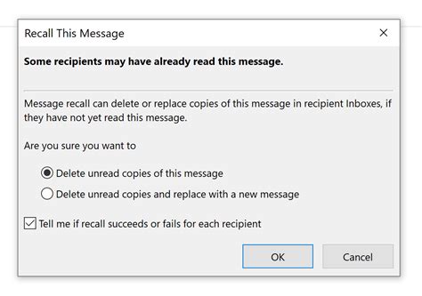 How To Recall An Email In Outlook Seconds Guide With Print Screens