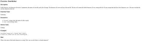 Solved Vfourthchar Python Problem I M Stuck On This Python Chegg