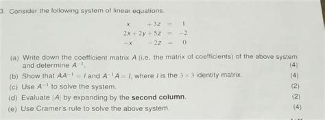 solved 2 use matrices and elementary row operations to