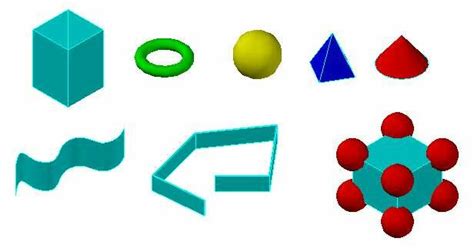 1 Examples Of Basic 3d Solids And Boolean Operations Effects Own Download Scientific Diagram