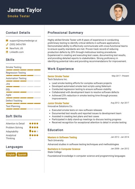 24 Software Tester Resume Examples And Templates For 2025 Resumedesignai