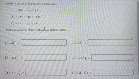 solved the figure shows a two dimensional vector a the