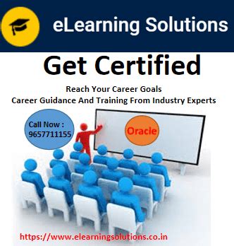 Oracle Classes In Pune ELearning Solutions Online Training