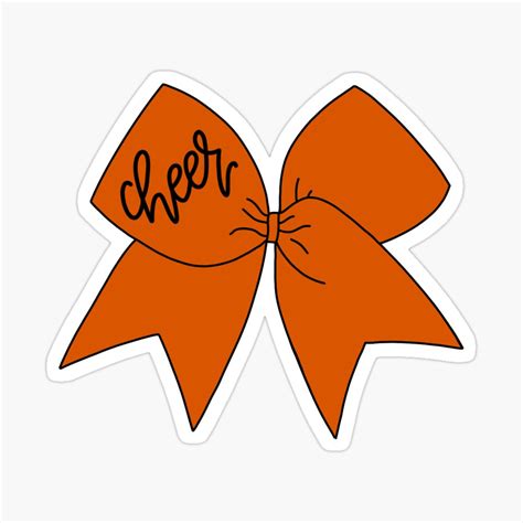 Cheer Bow Drawing