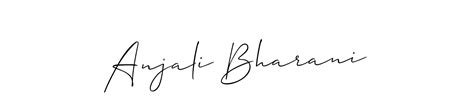 76 anjali bharani name signature style ideas best esign