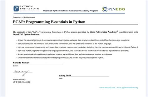 Nandita Kumari On Linkedin Python Internship Datascience