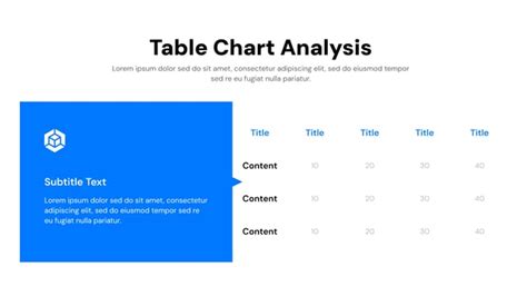Table Presentation Template For Google Slides And PowerPoint