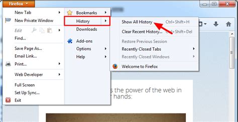 How To View And Delete Firefoxs Browsing History And Stored Passwords