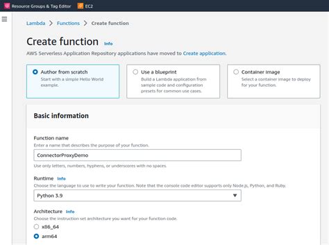 Deploy A Connector Proxy As An AWS Lambda Function SpiffWorkflow Documentation