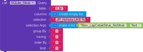 Sqlite Query Like Statement Something Went Wrong Querying Discuss Kodular Community