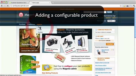Magento Quotation Extension Front End Customer Creates New Request