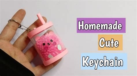 Homemade Cute Keychain How To Make Keychain At Home Diy Keychain Idea Cute Keychain Diy