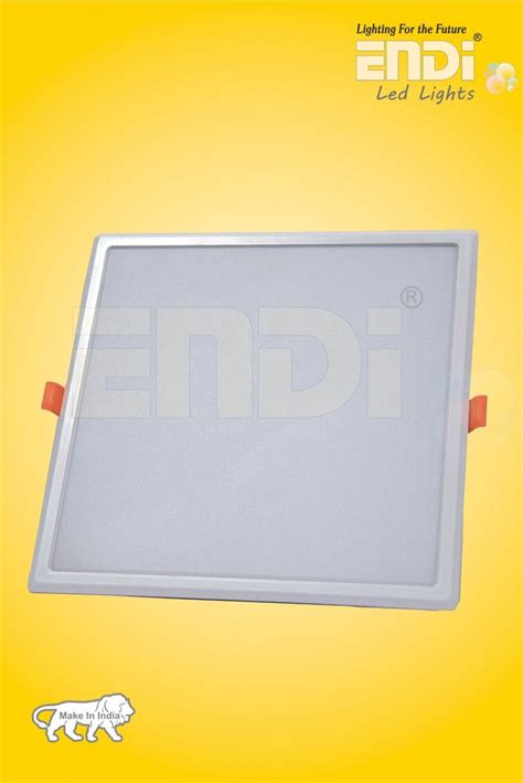 Endi Square 22 W Led Plastic Panel Light 230 V At Rs 325piece In