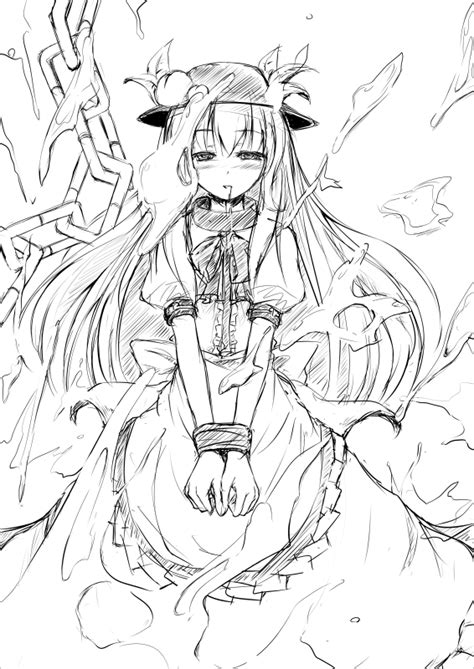 The Big Imageboard Tbib 1girl Bdsm Blush Bondage Bound Fechirin