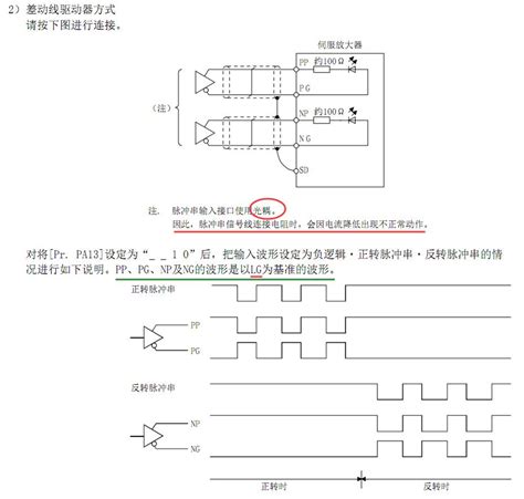 三菱伺服位置模式的各种脉冲说明 广州承术电子科技有限公司