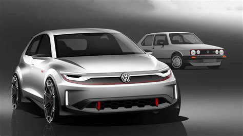 The All Electric Volkswagen Golf Gti Will Hit The Market In 2026