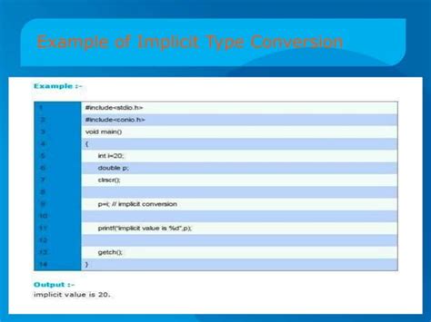 type conversion precedence and associativity pptx programming languages computing
