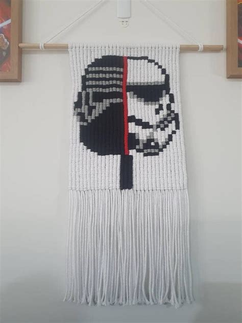 Star Wars Macrame Pixel Art Pattern Etsy