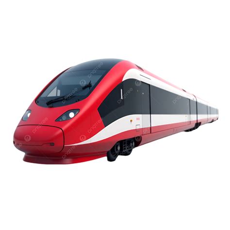 빠른 교통 클립 아트 일러스트레이션을 위해 설계된 매끄러운 빨간색과 흰색 총알 열차 빠른 운송을 위해 설계된 매끄러운 빨간색과 흰색 불길 클립 아트 매끄러운 초고속