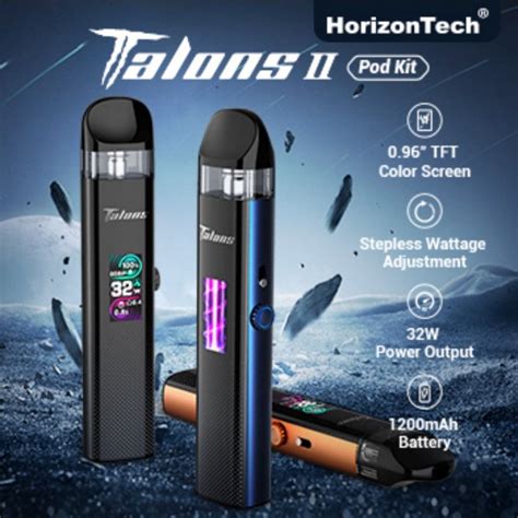 Horizontech Talons 2 Pod Kit Available At The Best Price Vape 96