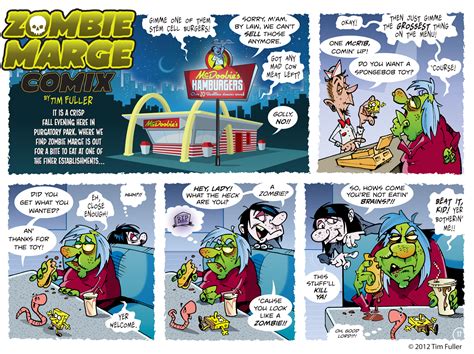 The Zombie Marge Comix Blog Episode 17