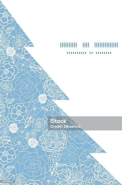 벡터 퍼플 레이스 꽃 크리스마스 트리 실루엣 패턴 프페임 카드 0명에 대한 스톡 벡터 아트 및 기타 이미지 0명 개성 개념 개체 그룹 Istock